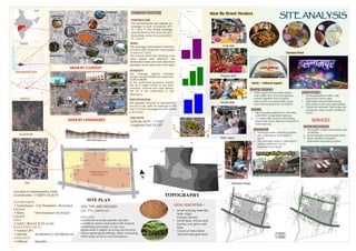 SITE ANALYSIS of city islampur for bus terminal | PPTX