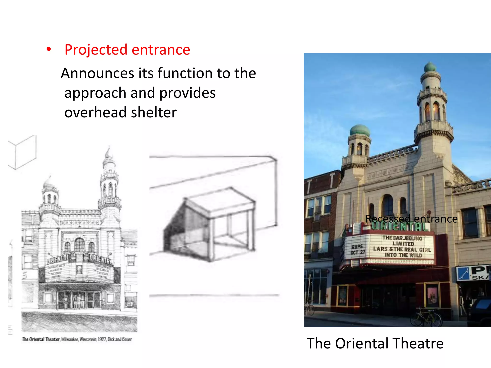 Site approach and building entrance | PPTX