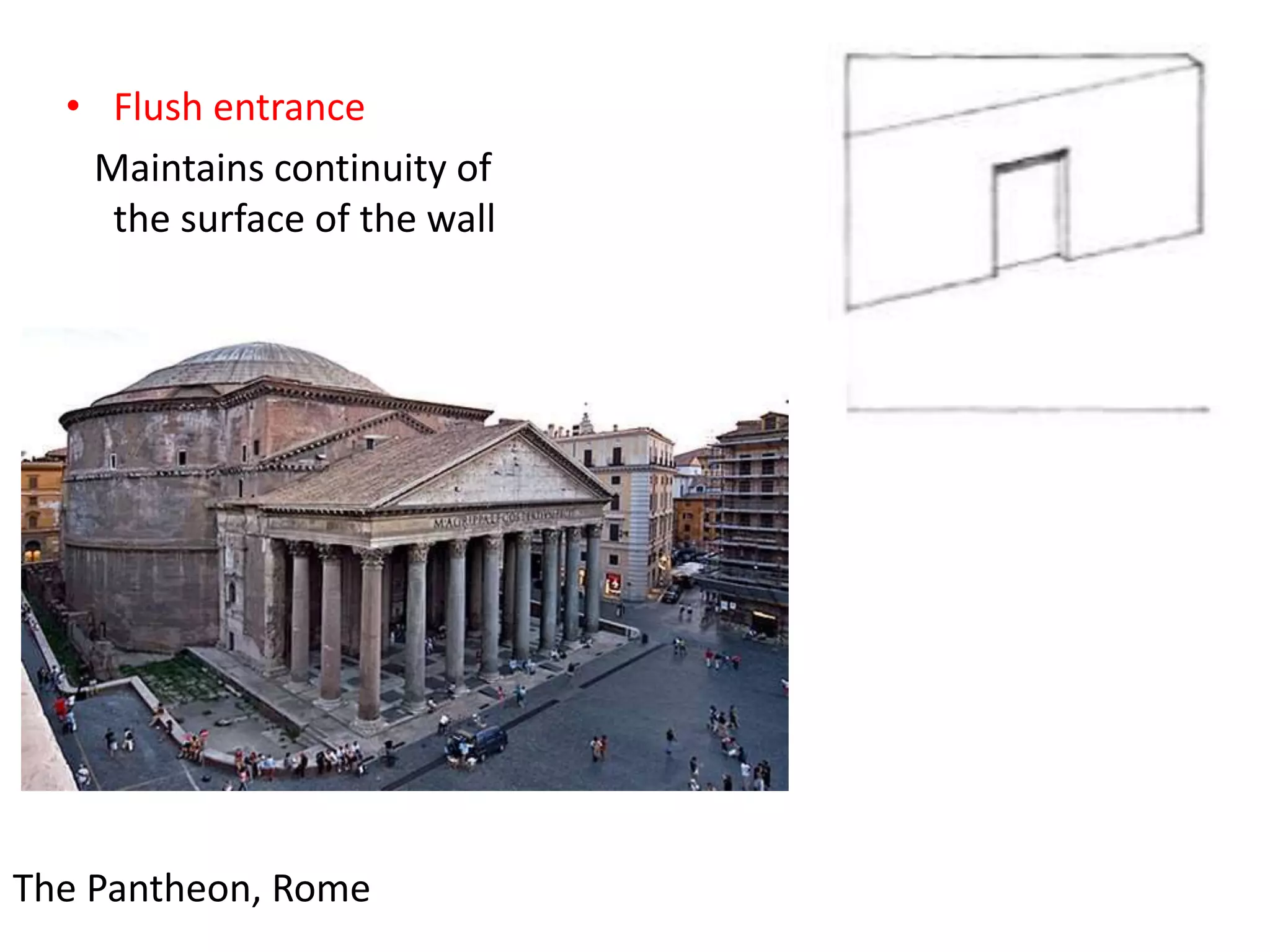 Site approach and building entrance | PPTX