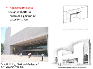Site approach and building entrance | PPTX