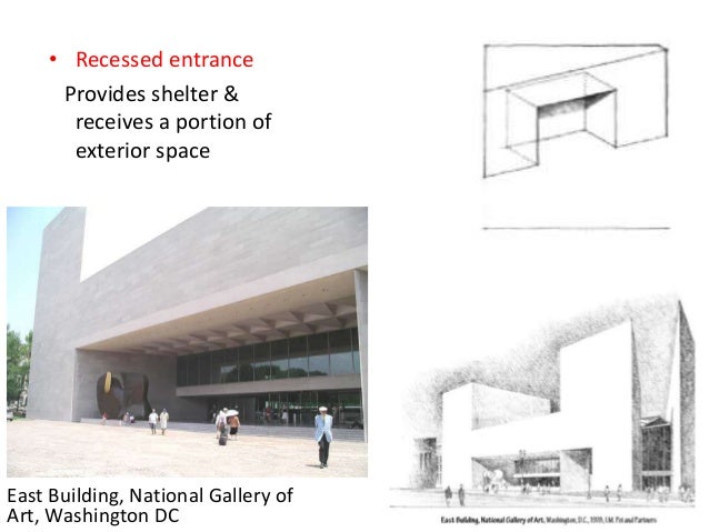 Site approach and building entrance
