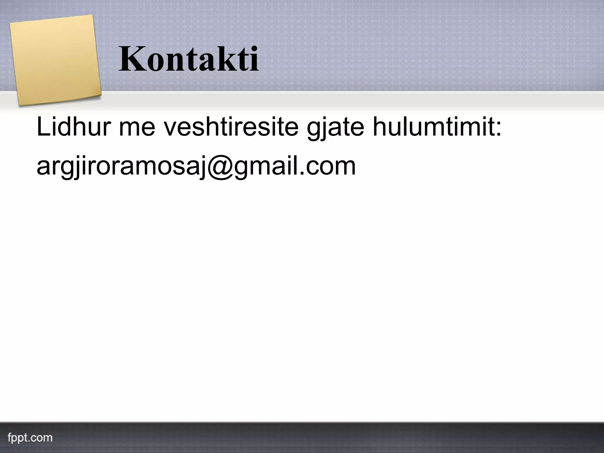 Si te bejme hulumtim | PPT