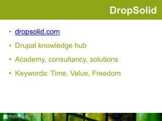 Site building preview - Drupal training | PPTX