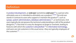 Site building with end user in mind | PPT