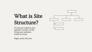 Site & Content Structure | PPT