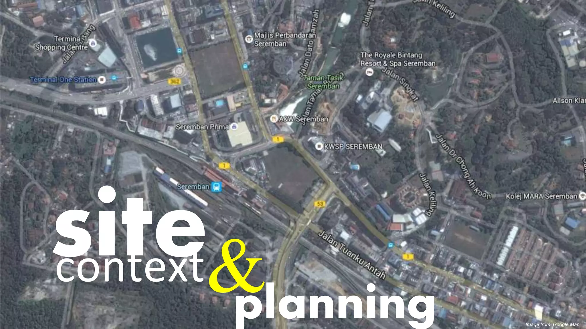 ARCHITECTURAL STUDY: Site Context & Planning | PPTX