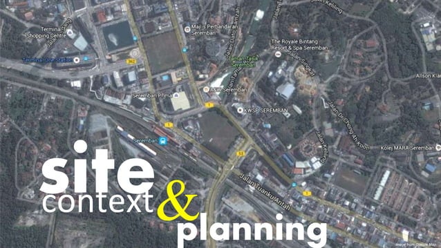 ARCHITECTURAL STUDY: Site Context & Planning | PPTX | 3-D Graphics ...