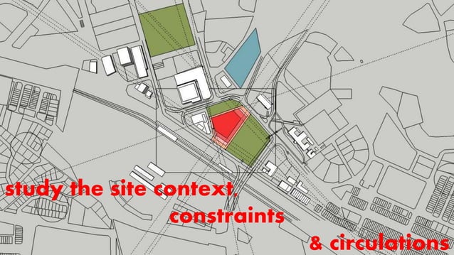 ARCHITECTURAL STUDY: Site Context & Planning | PPTX | 3-D Graphics ...