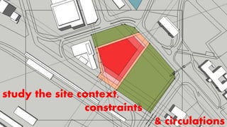 ARCHITECTURAL STUDY: Site Context & Planning | PPTX