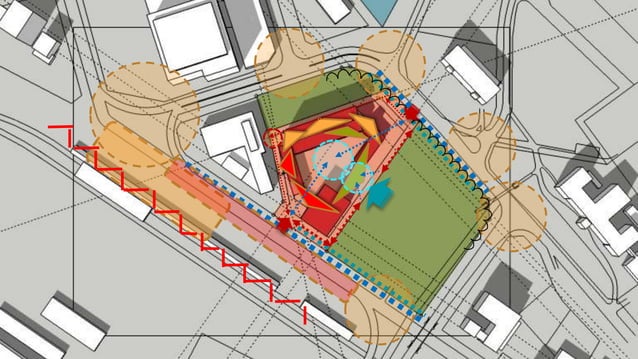ARCHITECTURAL STUDY: Site Context & Planning | PPTX | 3-D Graphics ...