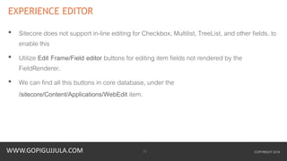 Sitecore code review checklist | PPT