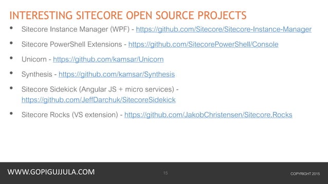 Sitecore code review checklist | PPT