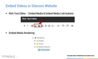 Sitecore media framework wtih Brightcove - Part 2 | PPTX