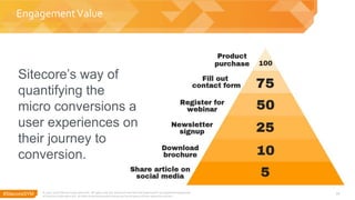 Finding Value in Your Data: Sitecore Analytics | PPTX
