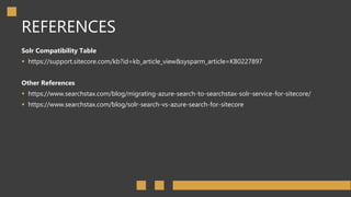 Sitecore Azure to Solr.pptx