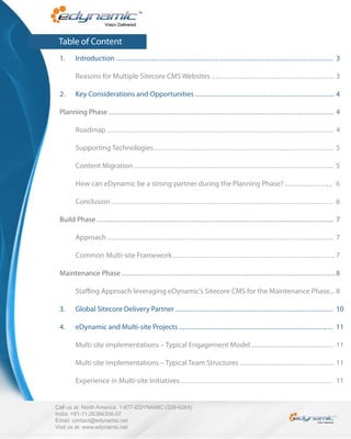 Sitecore CMS for Multi-site implementation | PDF