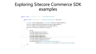 Sitecore commerce | PPTX