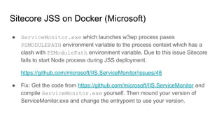 Sitecore Docker XM&XP 9.2.0/9.3.0 SXA+JSS+PS | PPT