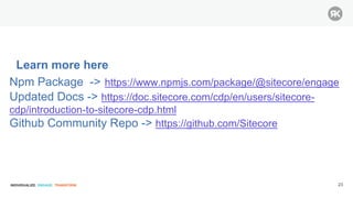 Sitecore Engagement Cloud Overview - SUGUK.pptx | Web Development | Internet