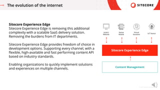 Sitecore Experience Edge | PPTX