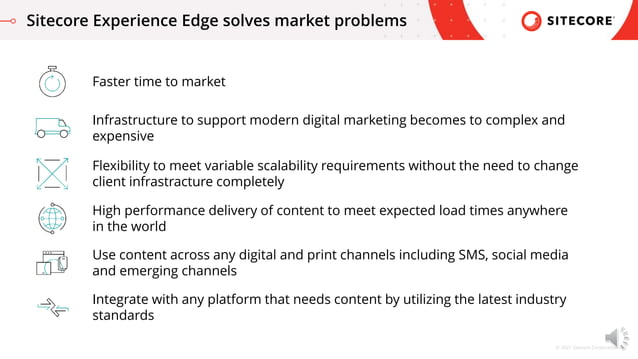 Sitecore Experience Edge | PPTX | Web Development | Internet