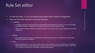 Sitecore experience platform part 2 | PPT