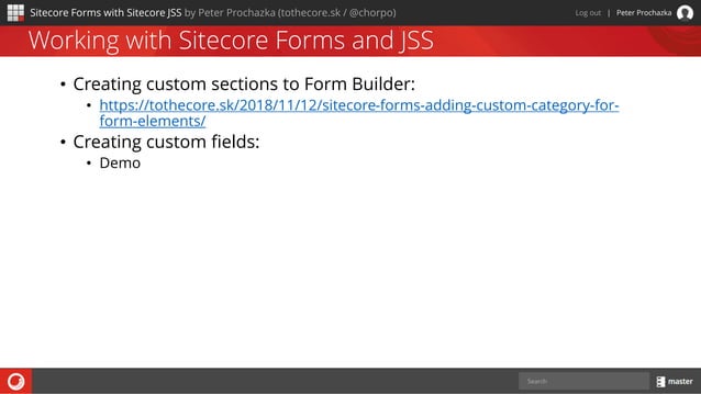 Sitecore Forms with JSS | PPT