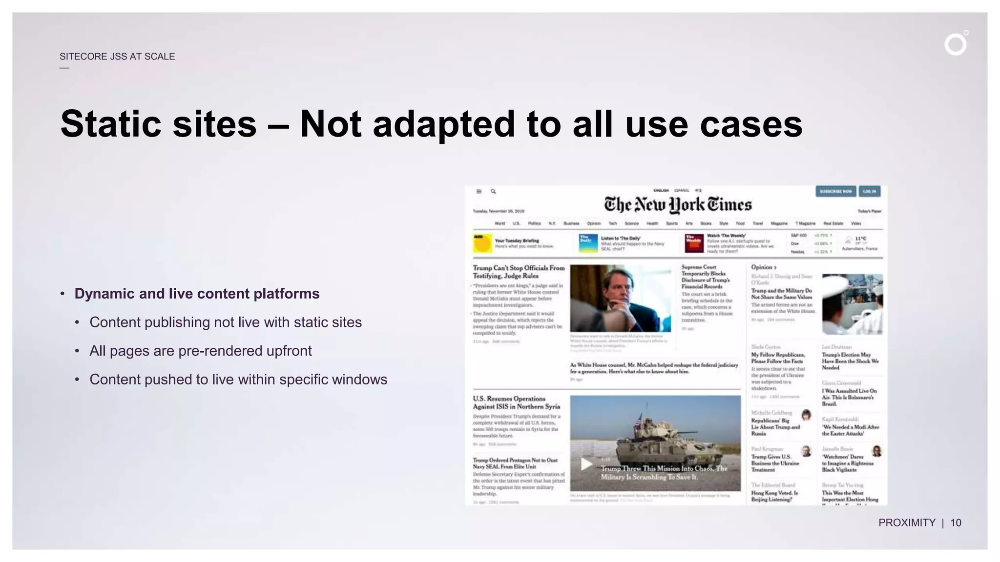 Sitecore JSS at scale | PPTX