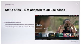 Sitecore JSS at scale | PPTX