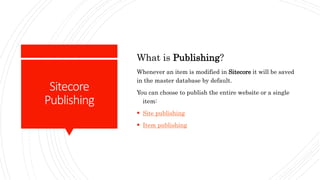 Sitecore Knowledge Transfer 2018 day-1 | PPT