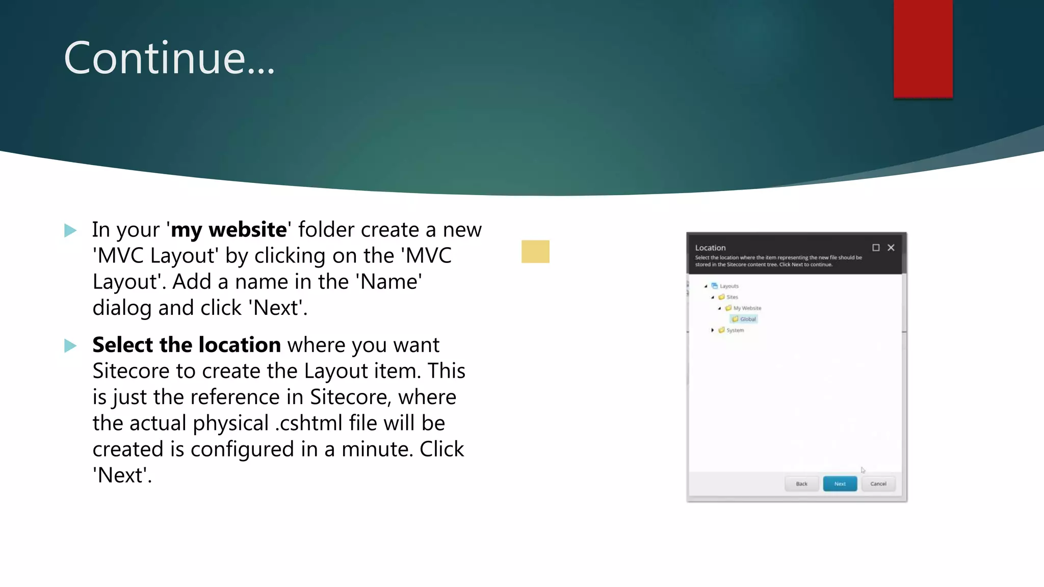 Sitecore KT for Layout | PPTX