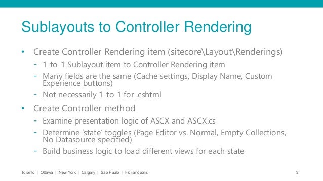 Sitecore MVC: Converting Web Forms sublayouts Sitecore MVC: Converting Web Forms sublayouts