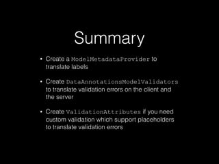 Sitecore MVC Forms Localization | PDF