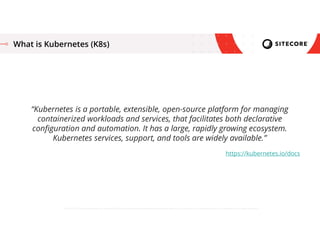 Sitecore on containers and AKS | PPT