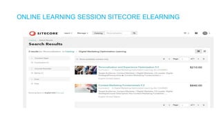 Sitecore personalization Basic | PPTX | Web Development | Internet