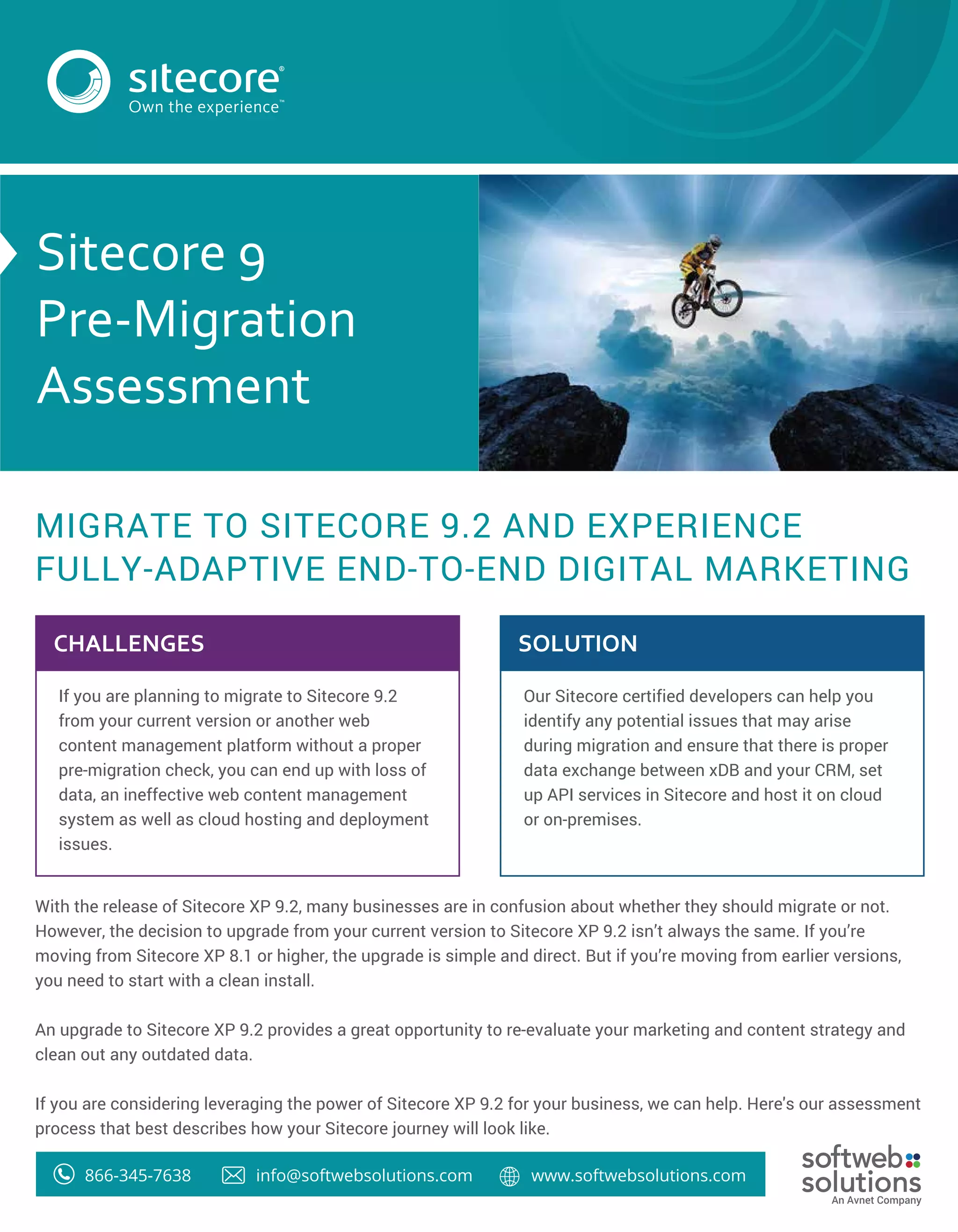 Sitecore 9 Pre-Migration Assessment | PDF