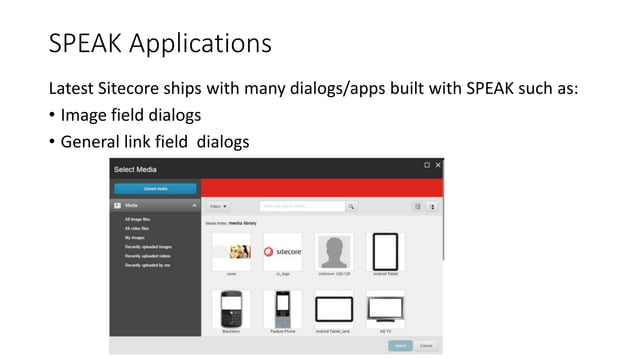 Sitecore SPEAK Introduction | PPTX