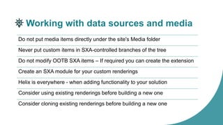 Sitecore sxa best practices and secrets 29th june 2021 | PPTX