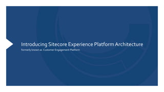 Sitecore 7.5 xDB oh(No)SQL - Where is the data at? | PPT