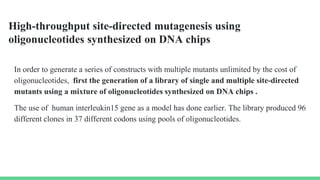 _Site directed Mutagenesis.pptx