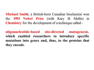 Site Directed Mutagenesis (SDM).pptx
