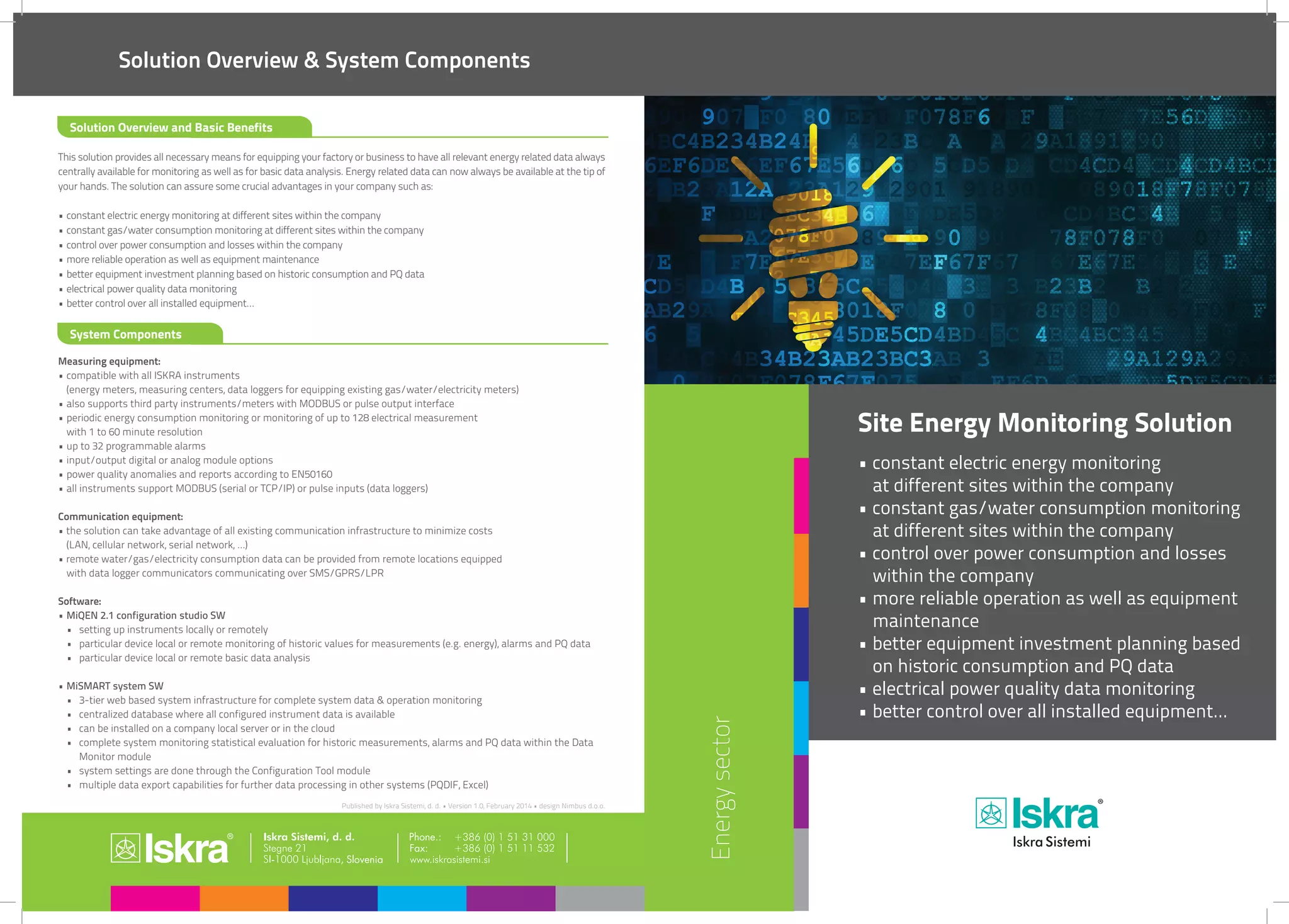 Site Energy Monitoring Solution | PDF