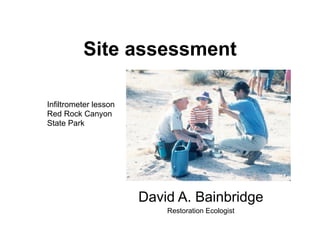 Site assessment for restoration planning | PDF