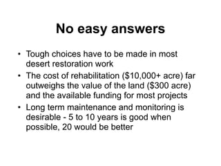 Site assessment for restoration planning | PDF