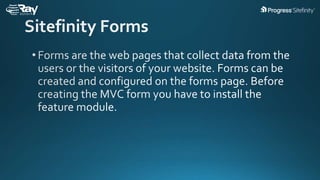 Sitefinity forms | PPT