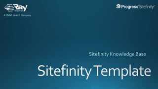 Sitefinity template | PPT