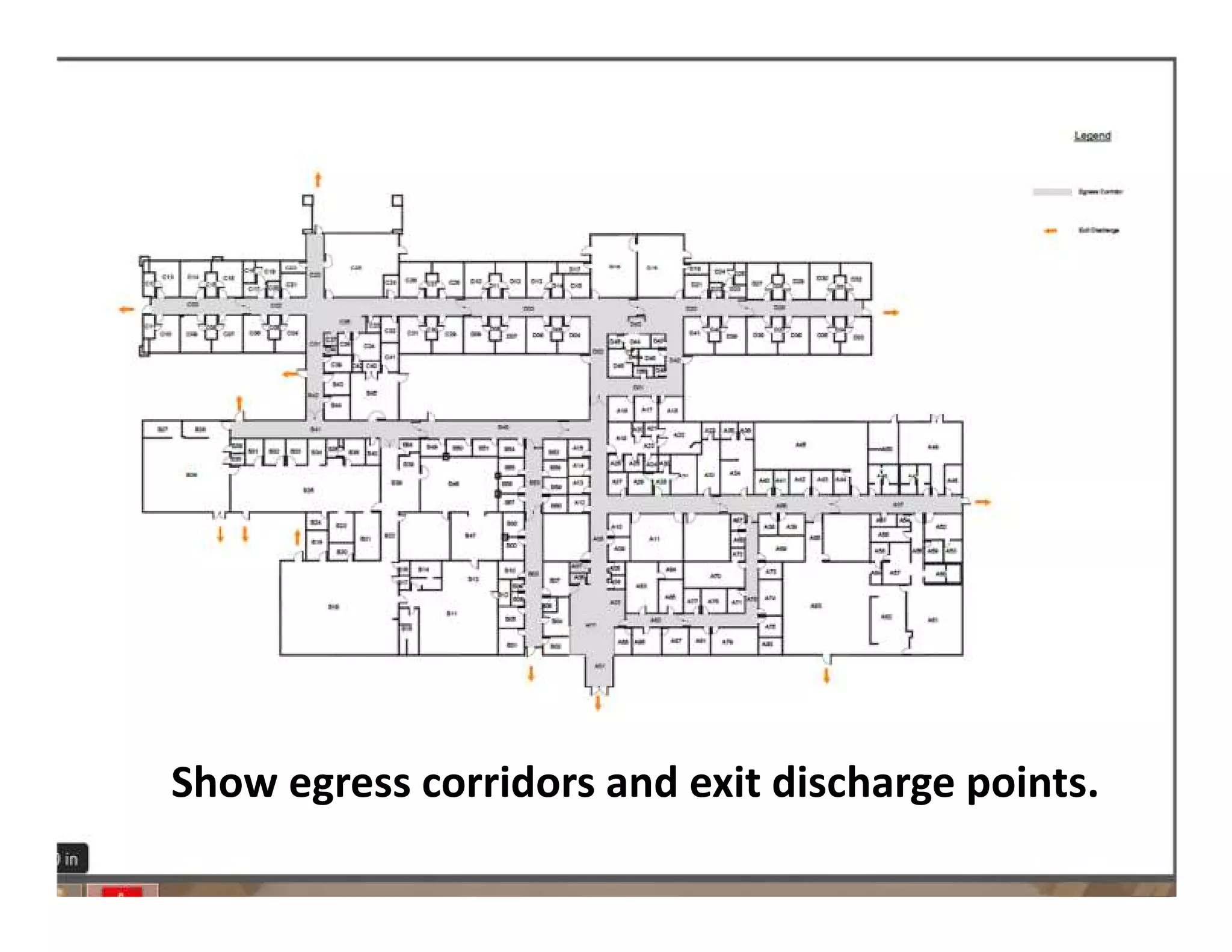 SiteFM Life Safety Drawings for Accreditation | PDF