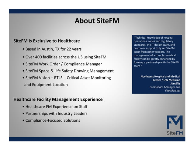 SiteFM Life Safety Drawings for Accreditation | PDF | Healthcare ...