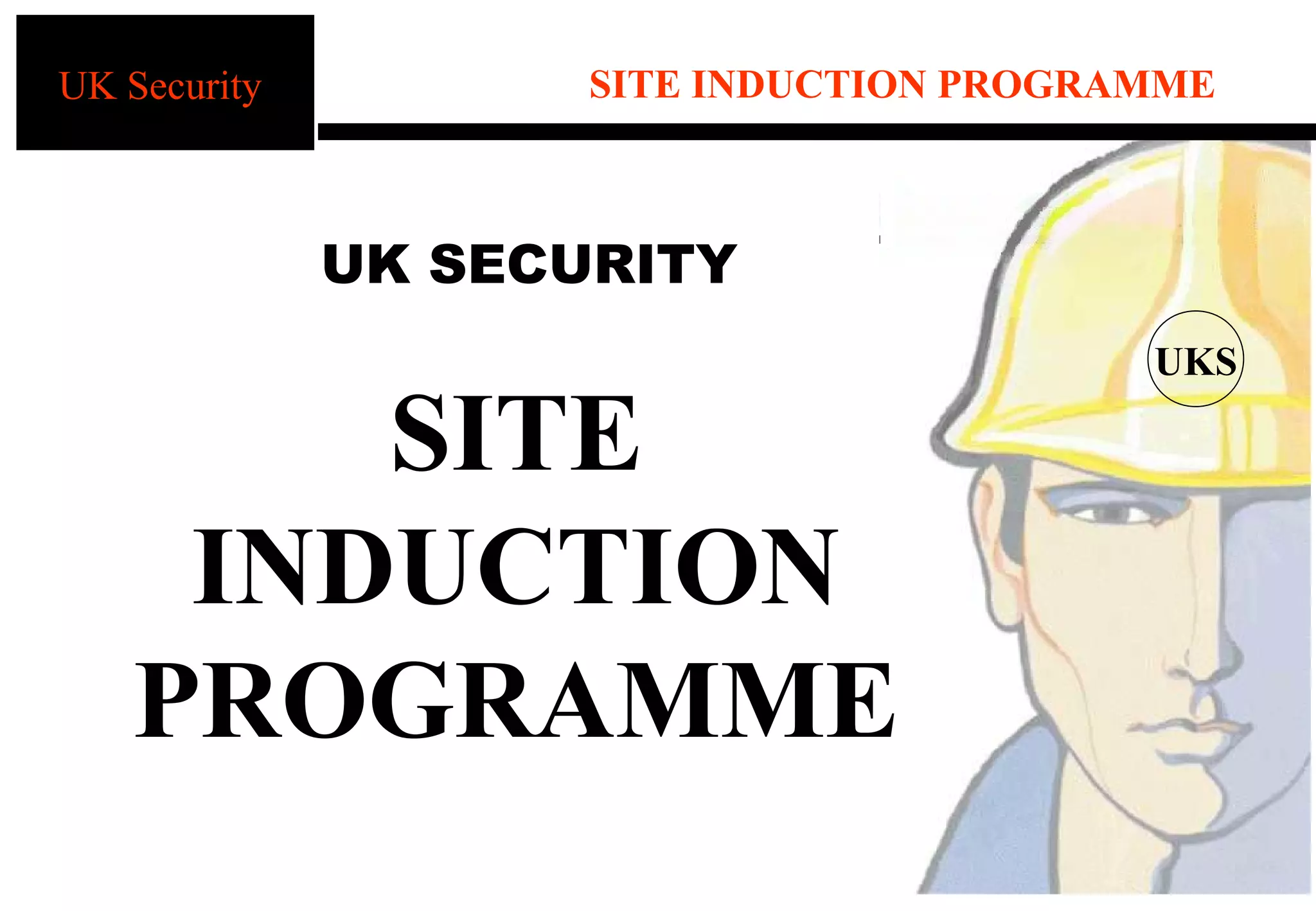 Site induction uks 2007 2011 | PDF