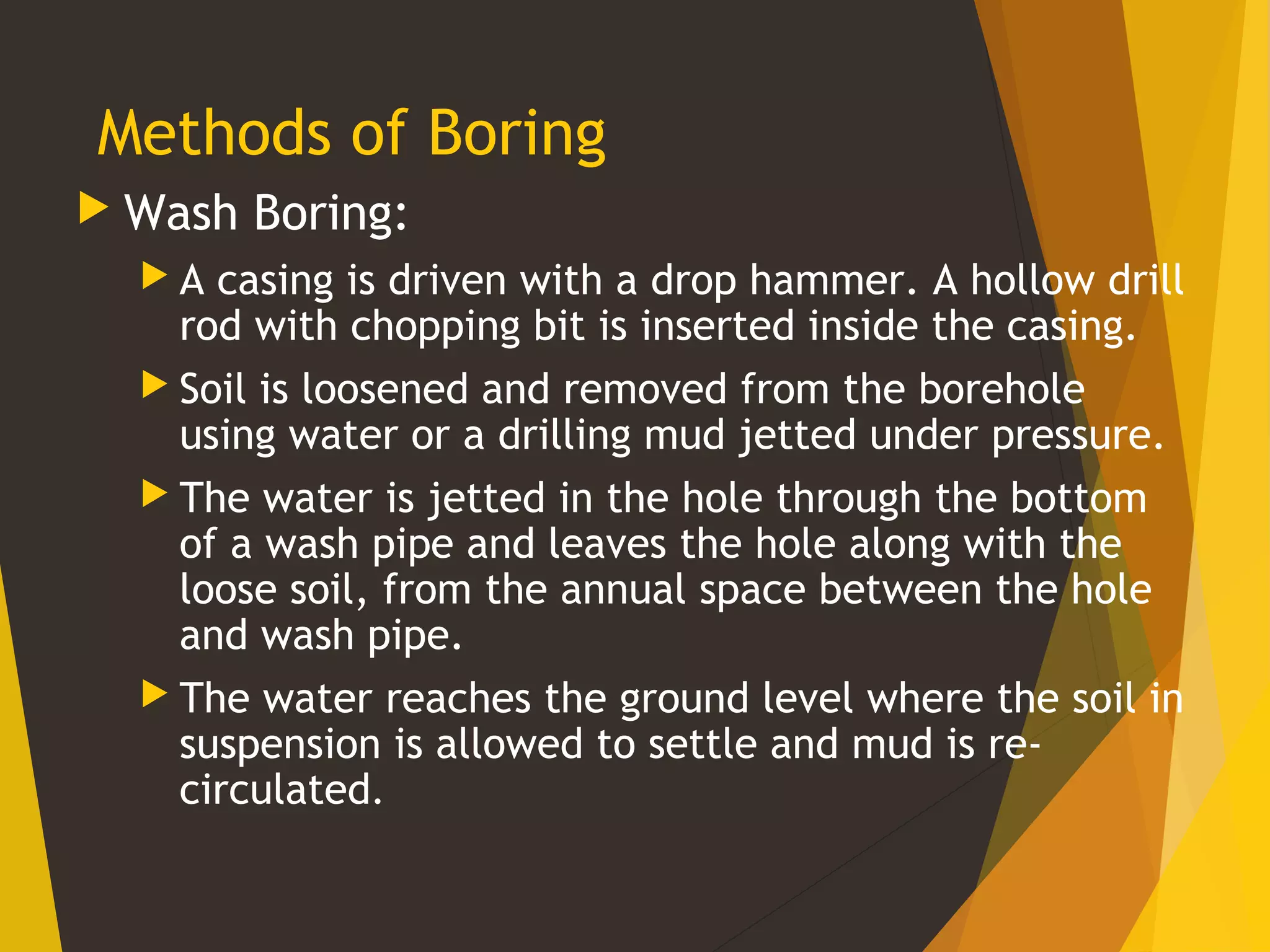Geological Site Investigation Methods | PPT